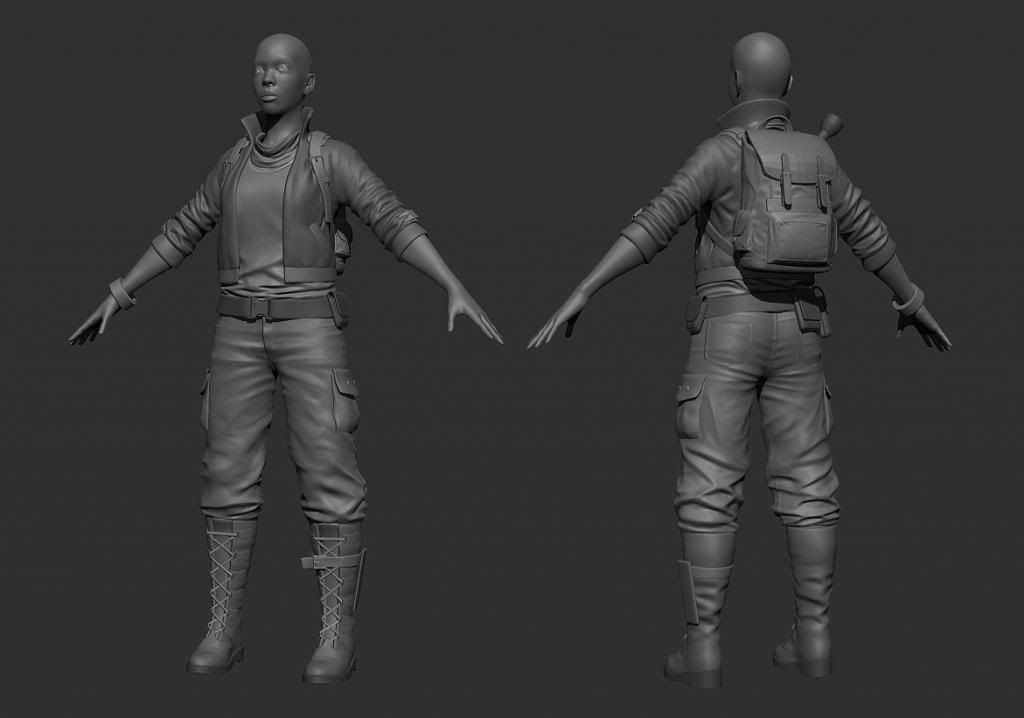 Treasure Hunter Thief — polycount